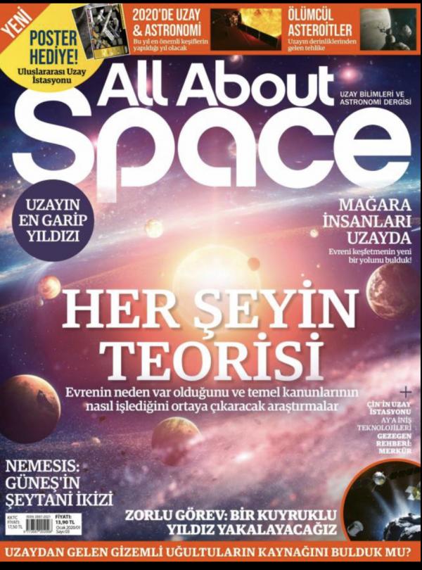 All About Space - Sayı 1 - 2020/01 - 1000Kitap