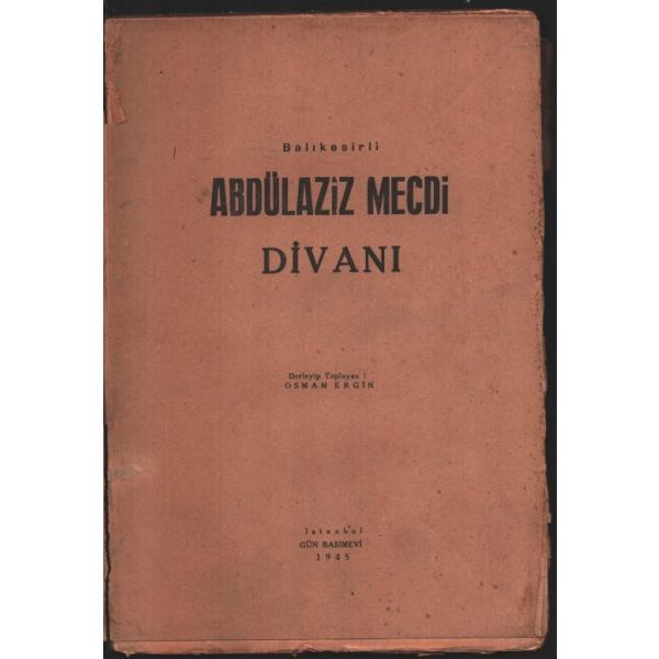 Balıkesirli Abdülaziz Mecdi Divanı Yorumları ve İncelemeleri - 1000Kitap