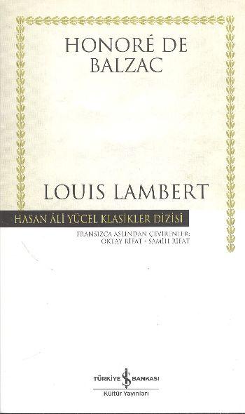 Louis Lambert - Honore de Balzac - 1000Kitap
